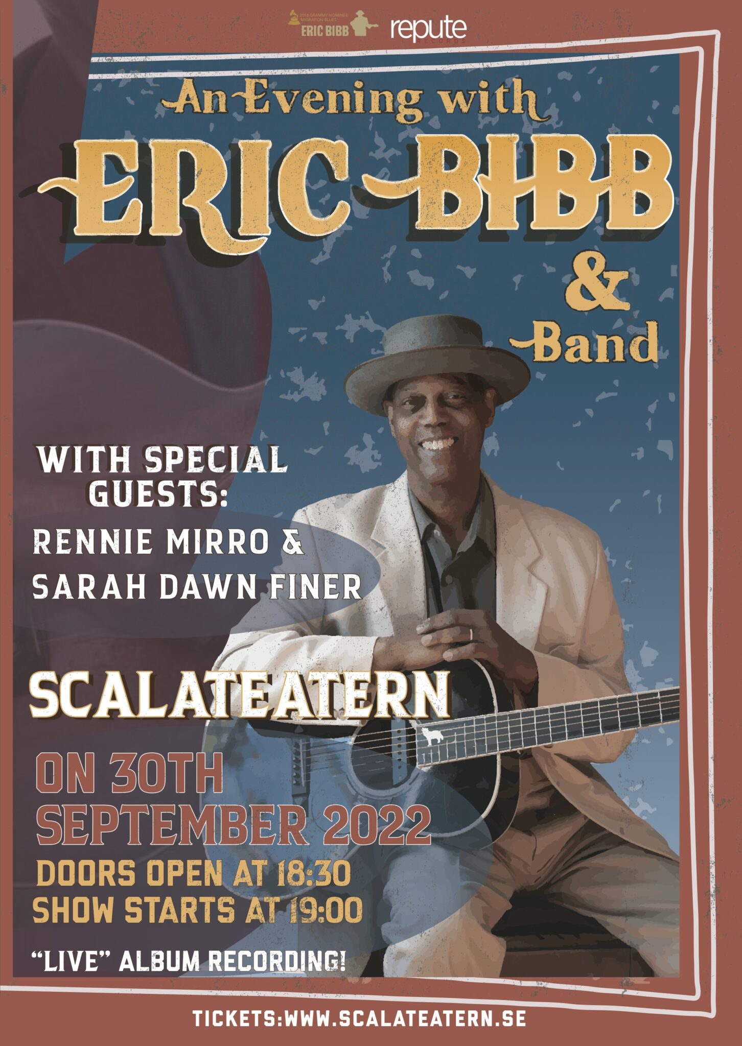 Eric Bibb - Scalateatern
