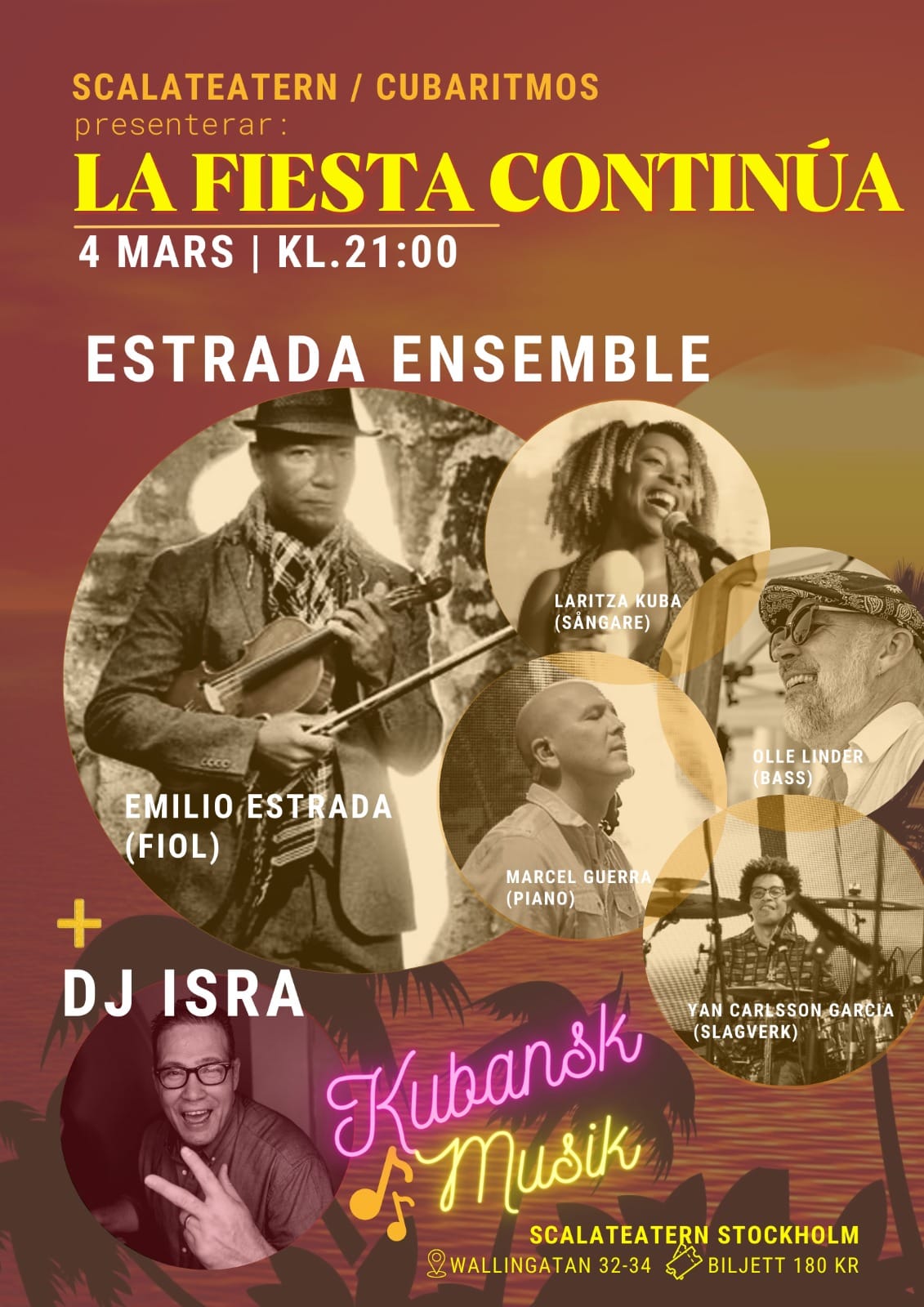 La fiesta continúa: Estrada Ensemble - Scalateatern