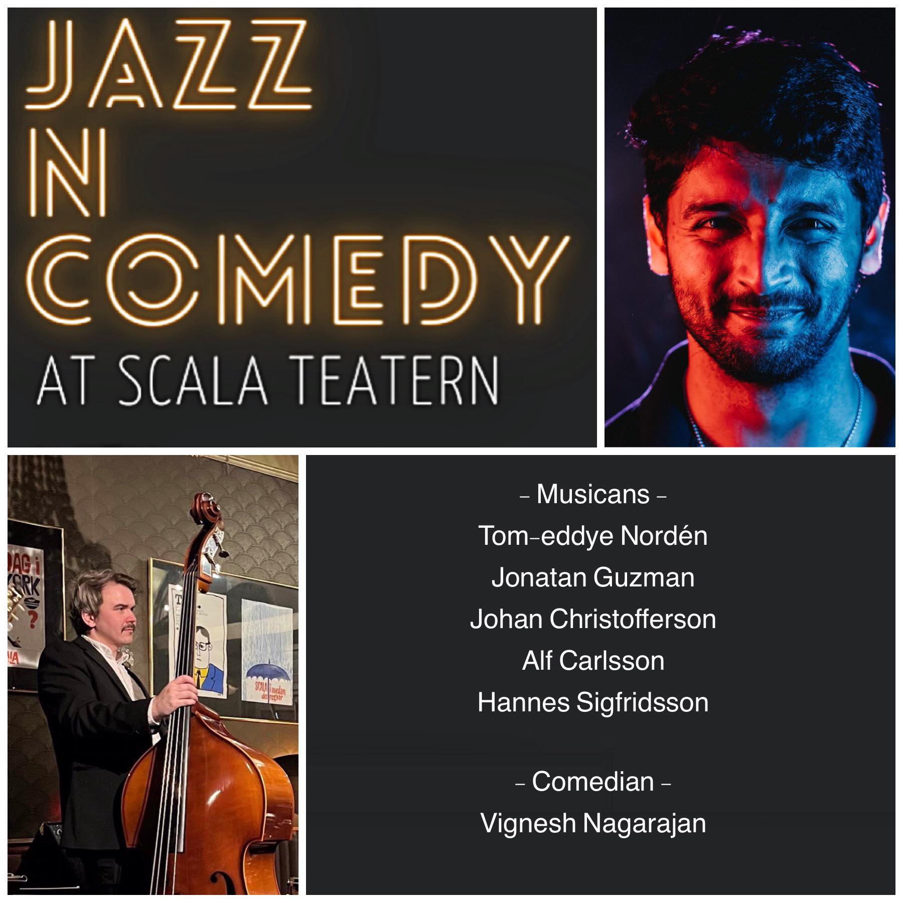 JAZZ N COMEDY - Scalateatern