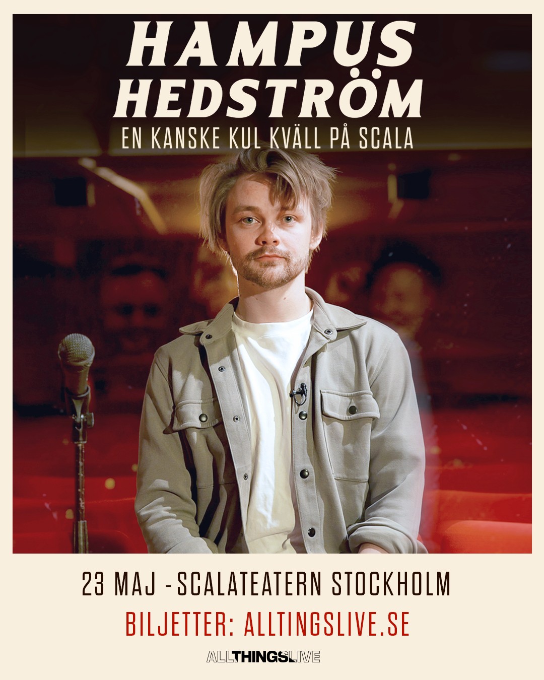 HAMPUS HEDSTRÖM - Scalateatern